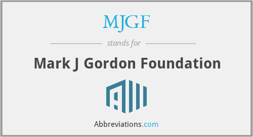 What does MJGF stand for?