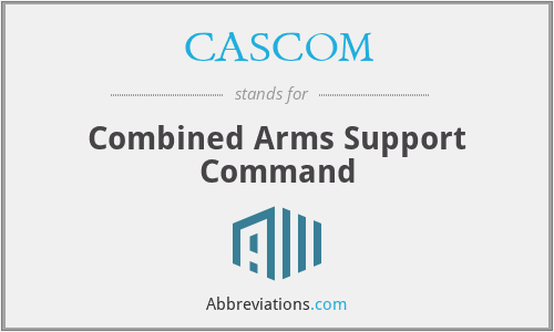 What does CASCOM stand for?