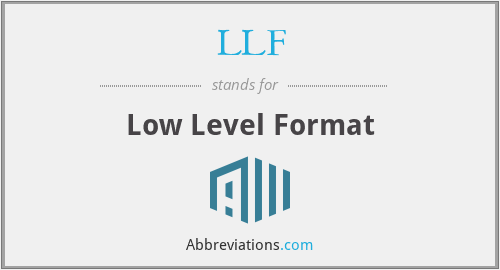 What does LLF stand for?