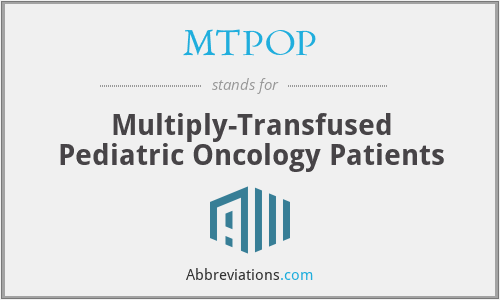 What does MTPOP stand for?