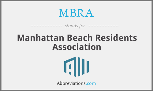 What does MBRA stand for?
