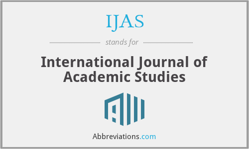 What does IJAS stand for?
