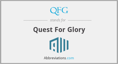 What does QFG stand for?