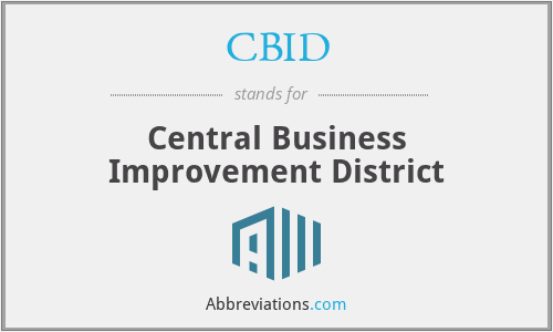 What does CBID stand for?