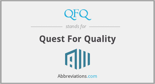 What does QFQ stand for?
