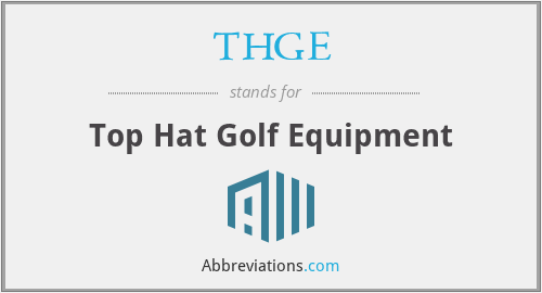 What does THGE stand for?