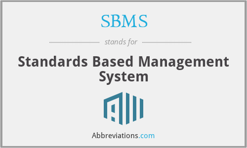 What does SBMS stand for?