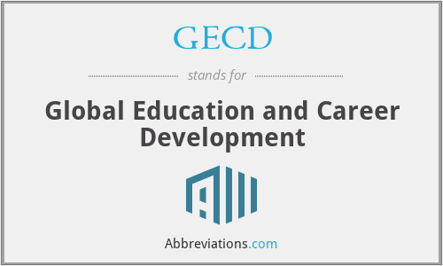 What does GECD stand for?