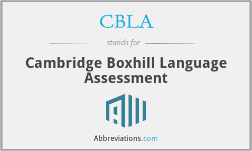What does CBLA stand for?