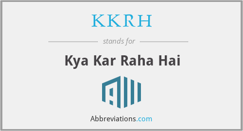 What does KKRH stand for?
