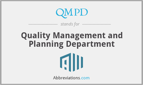 What does QMPD stand for?
