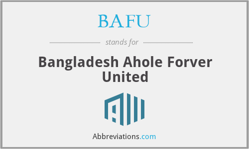 What does BAFU stand for?