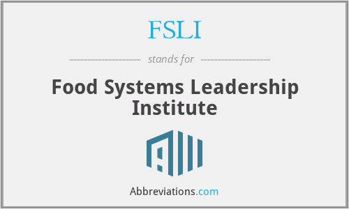 What does FSLI stand for?