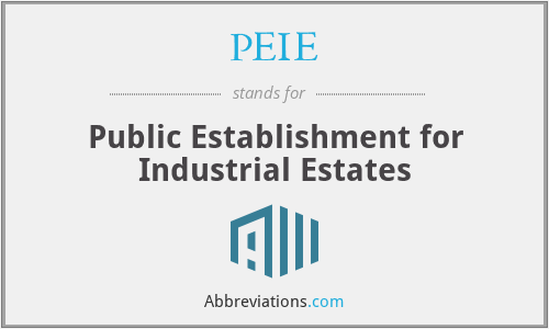 What does PEIE stand for?