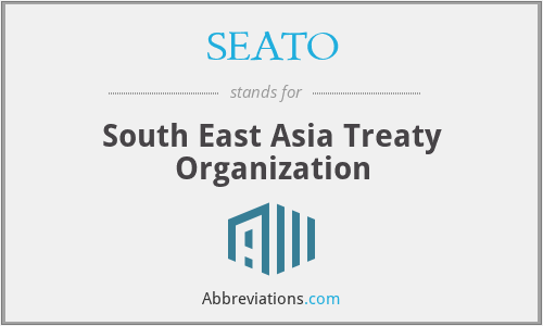 What does SEATO stand for?