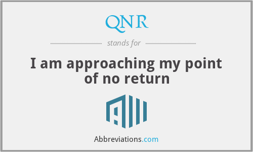 What does QNR stand for?