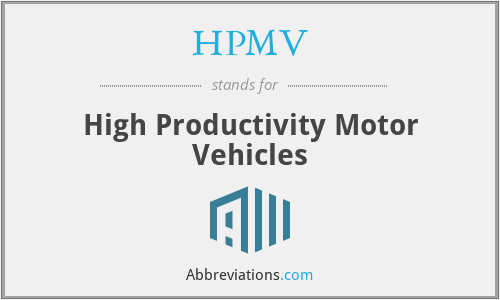 What does HPMV stand for?