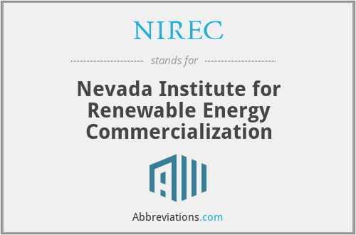 What does NIREC stand for?