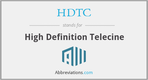 What does HDTC stand for?