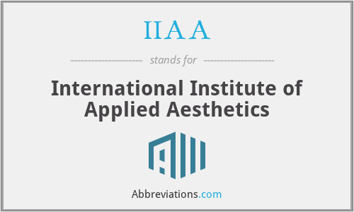 What does IIAA stand for?