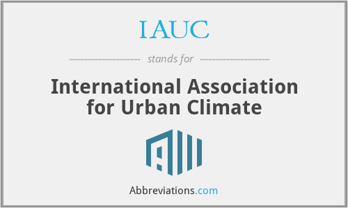 What does IAUC stand for?