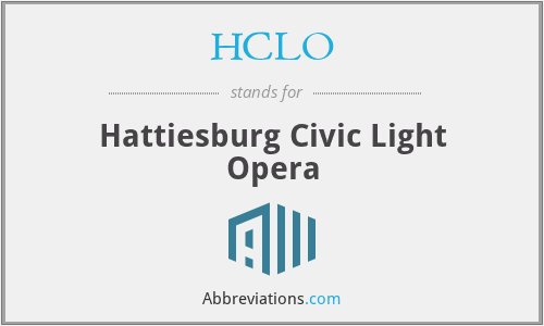 What does HCLO stand for?