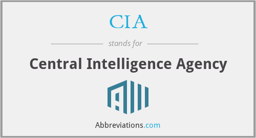 What does CIA stand for?