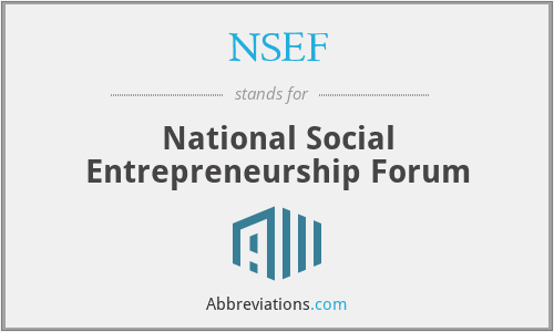 What does NSEF stand for?