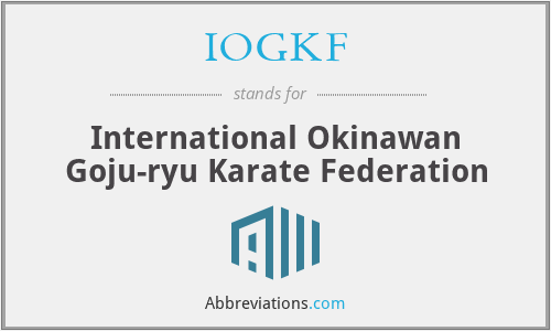 What does IOGKF stand for?