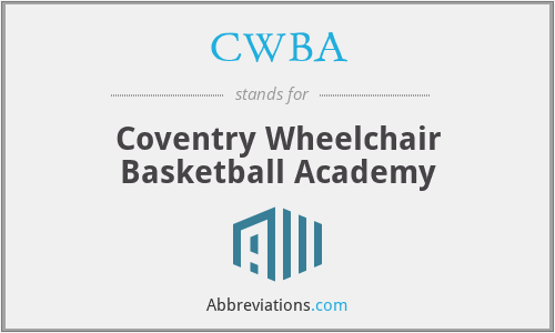 What does CWBA stand for?
