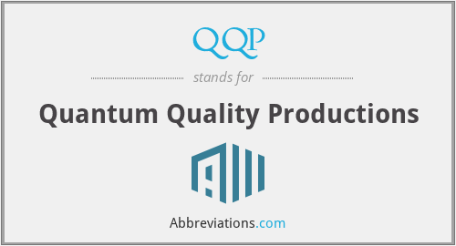 What does QQP stand for?