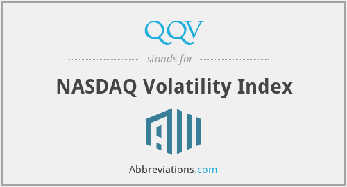 What does QQV stand for?