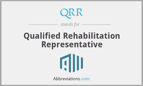 What does QRR stand for?