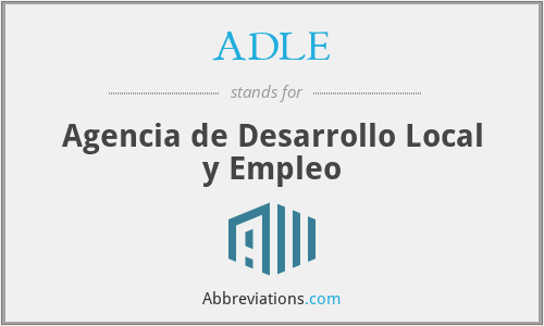 What does ADLE stand for?
