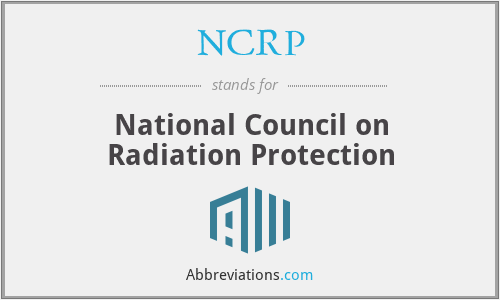 What does NCRP stand for?