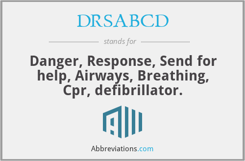 What does DRSABCD stand for?