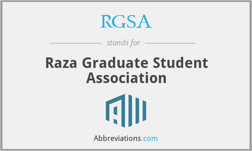 What does RGSA stand for?