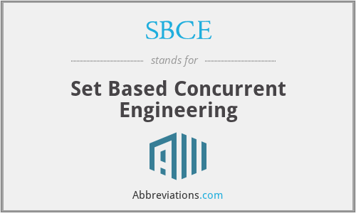 What does SBCE stand for?