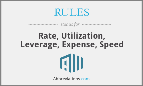 What does RULES stand for?