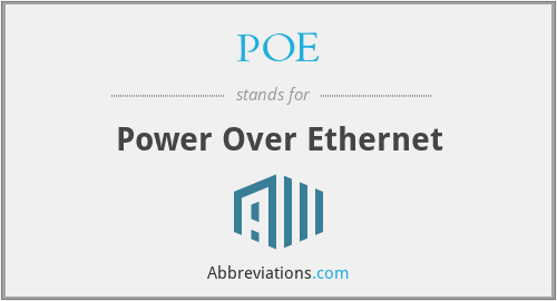 What does POE stand for?
