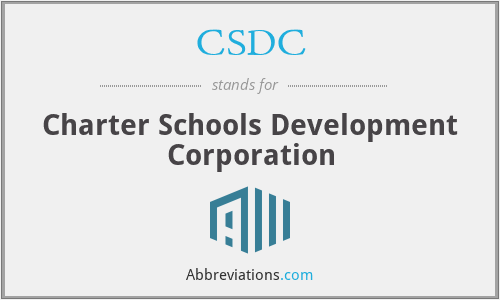 CSDC - Charter Schools Development Corporation