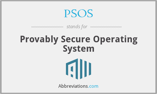 What does PSOS stand for?