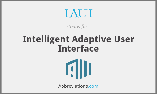 What does IAUI stand for?