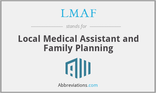 What does LMAF stand for?