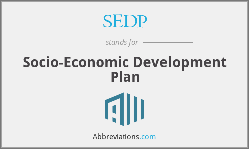 SEDP - Socio-Economic Development Plan