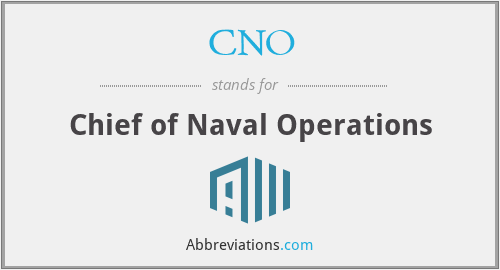 What does CNO stand for?