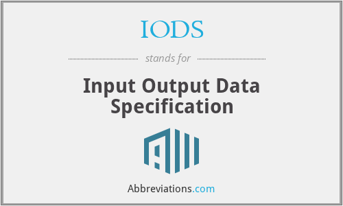 What does IODS stand for?