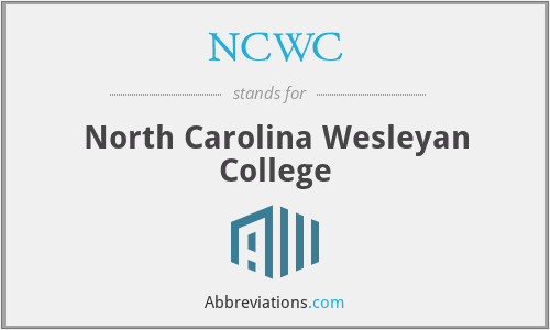 What does NCWC stand for?
