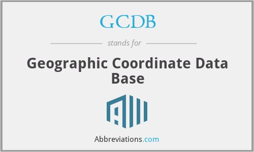 What does GCDB stand for?