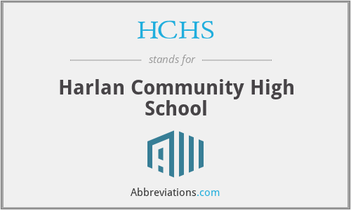 HCHS - Harlan Community High School
